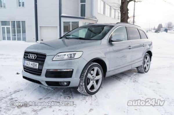 Grey Audi Q7 2007 in Tartu, with an engine capacity of 3.00 L and mileage of 297 thousand km for 6500 €, photo 1 on AUTOMOTO.COM.LV