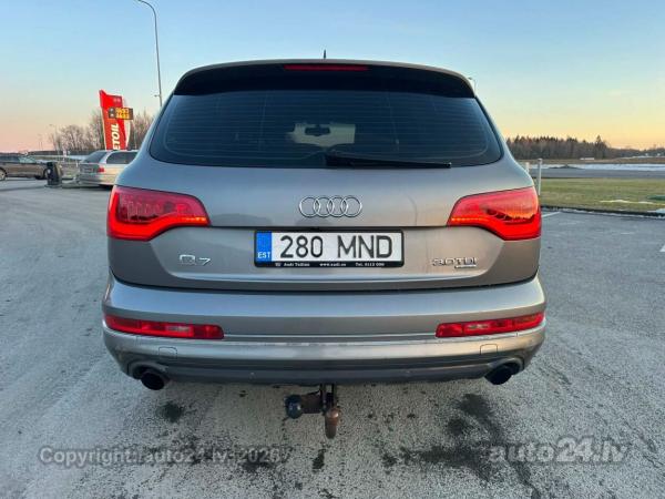 Grey Audi Q7 2010 in Tallinn, with an engine capacity of 3.00 L and mileage of 226 thousand km for 10000 €, photo 5 on AUTOMOTO.COM.LV