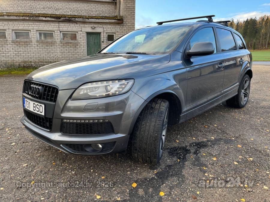 Grey Audi Q7 2012 in Tallinn, with an engine capacity of 4.20 L and mileage of 400 thousand km for 16500 €, photo 3 on AUTOMOTO.COM.LV
