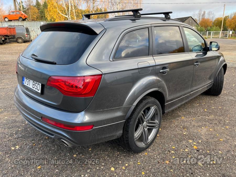 Grey Audi Q7 2012 in Tallinn, with an engine capacity of 4.20 L and mileage of 400 thousand km for 16500 €, photo 5 on AUTOMOTO.COM.LV