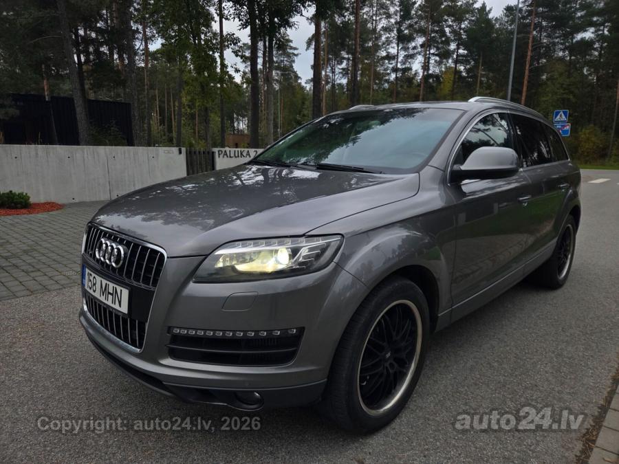 Pelēks Audi Q7 2012 Tallina, ar dzinēja tilpumu 3.00 L un nobraukumu 293 tūkst. km par 10900 €, foto 3 vietnē AUTOMOTO.COM.LV