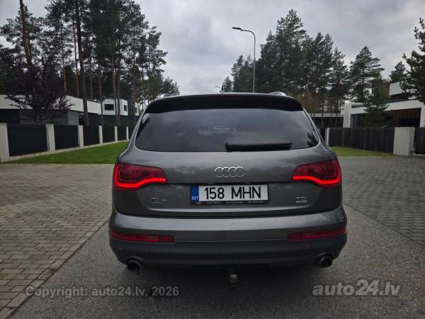 Grey Audi Q7 2012 in Tallinn, with an engine capacity of 3.00 L and mileage of 293 thousand km for 10900 €, photo 7 on AUTOMOTO.COM.LV