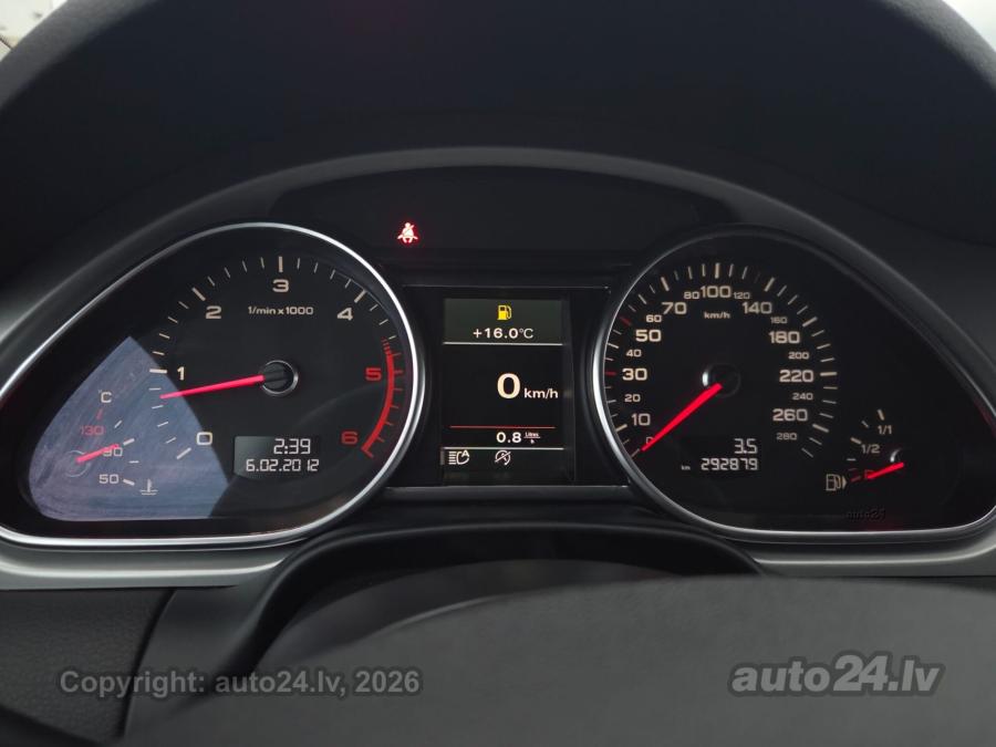 Pelēks Audi Q7 2012 Tallina, ar dzinēja tilpumu 3.00 L un nobraukumu 293 tūkst. km par 10900 €, foto 24 vietnē AUTOMOTO.COM.LV