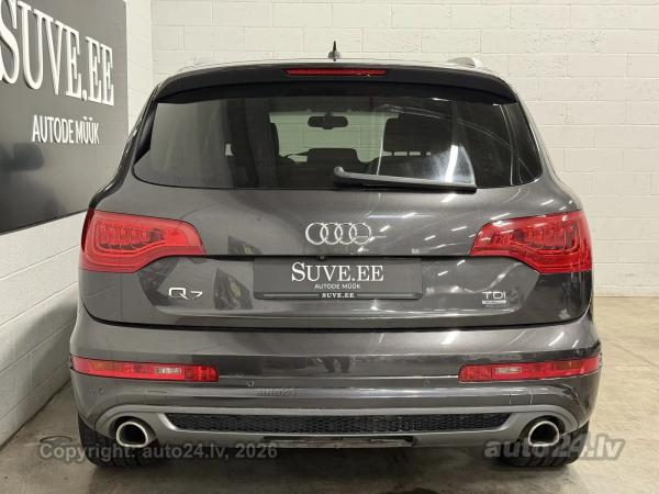 Grey Audi Q7 2014 in Tallinn, with an engine capacity of 3.00 L and mileage of 113 thousand km for 19995 €, photo 8 on AUTOMOTO.COM.LV