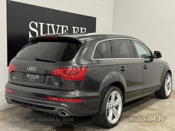 Grey Audi Q7 2014 in Tallinn, with an engine capacity of 3.00 L and mileage of 113 thousand km for 19995 €, photo 9 on AUTOMOTO.COM.LV