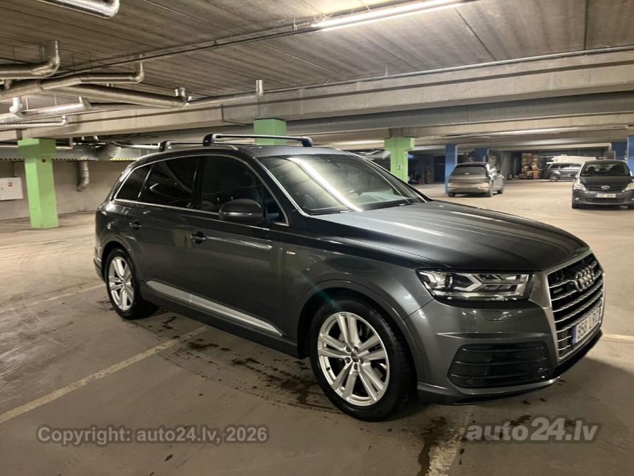 Pelēks Audi Q7 2015 Tallina, ar dzinēja tilpumu 3.00 L un nobraukumu 280 tūkst. km par 19500 €, foto 1 vietnē AUTOMOTO.COM.LV