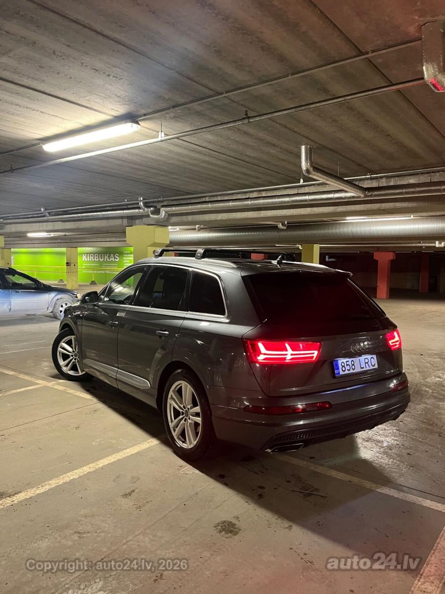 Pelēks Audi Q7 2015 Tallina, ar dzinēja tilpumu 3.00 L un nobraukumu 280 tūkst. km par 19500 €, foto 16 vietnē AUTOMOTO.COM.LV