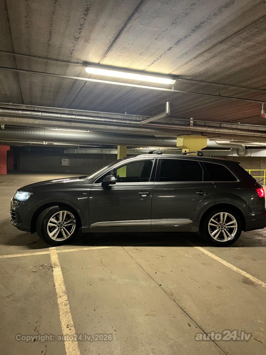 Pelēks Audi Q7 2015 Tallina, ar dzinēja tilpumu 3.00 L un nobraukumu 280 tūkst. km par 19500 €, foto 17 vietnē AUTOMOTO.COM.LV