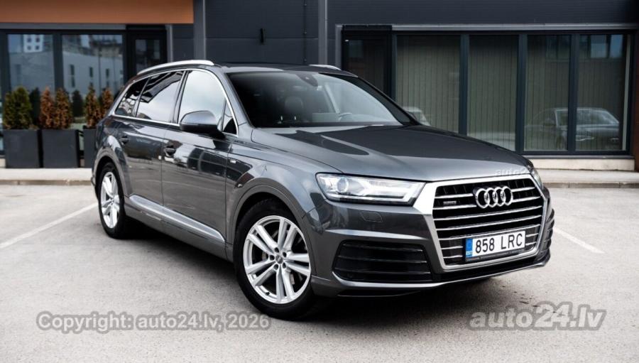 Grey Audi Q7 2016 in Tallinn, with an engine capacity of 3.00 L and mileage of 275 thousand km for 21500 €, photo 1 on AUTOMOTO.COM.LV