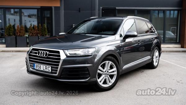 Grey Audi Q7 2016 in Tallinn, with an engine capacity of 3.00 L and mileage of 275 thousand km for 21500 €, photo 2 on AUTOMOTO.COM.LV