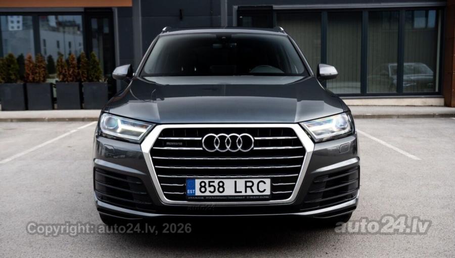 Grey Audi Q7 2016 in Tallinn, with an engine capacity of 3.00 L and mileage of 275 thousand km for 21500 €, photo 3 on AUTOMOTO.COM.LV