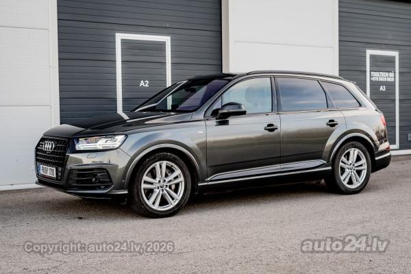 Grey Audi Q7 2016 in Parnu, with an engine capacity of 3.00 L and mileage of 160 thousand km for 27900 €, photo 3 on AUTOMOTO.COM.LV