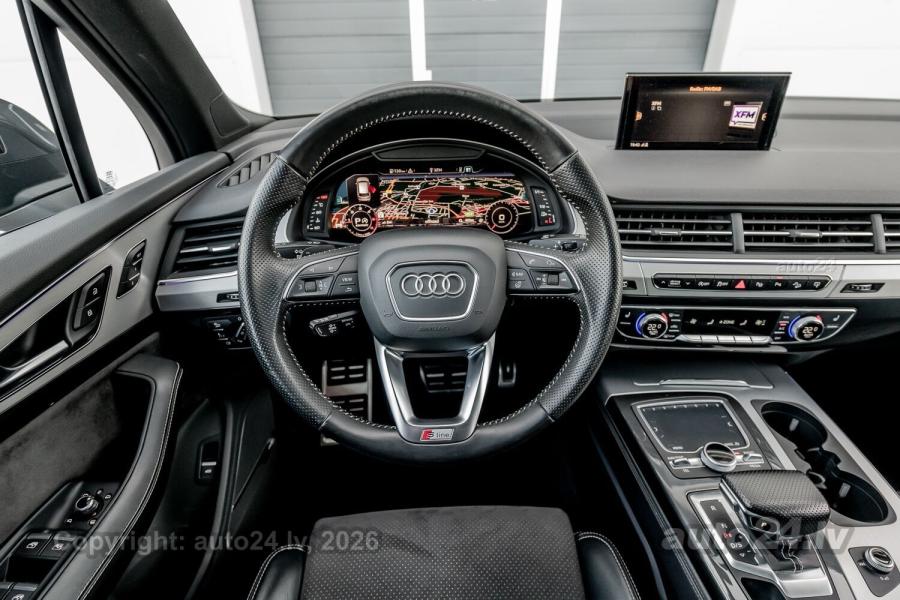 Серый Ауди Ку 7 2016 в Пярну, объемом двигателя 3.00 л и пробегом 160 тыс. км за 27900 €, фото 14 на AUTOMOTO.COM.LV