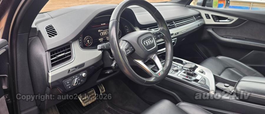 Grey Audi Q7 2016 in Tallinn, with an engine capacity of 3.00 L and mileage of 0 thousand km for 32240 €, photo 5 on AUTOMOTO.COM.LV