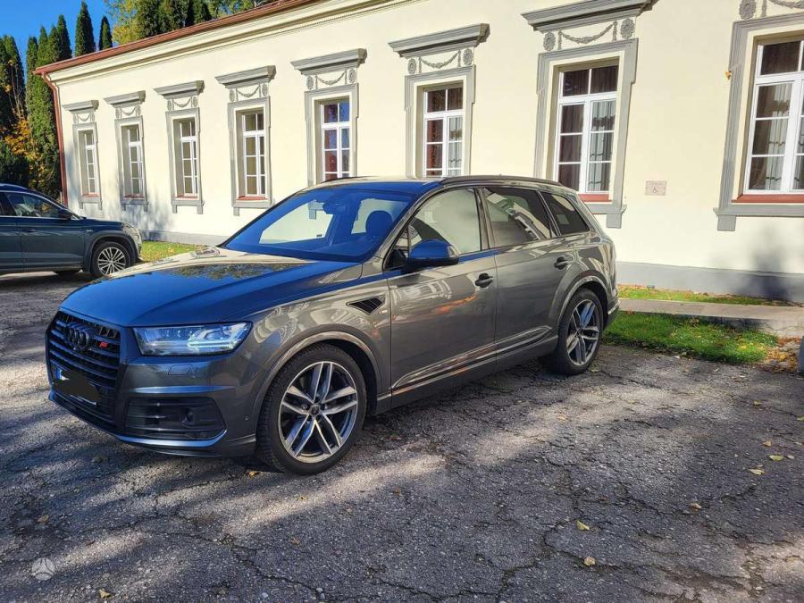 Pelēks Audi Q7 2016 Marijampole, ar dzinēja tilpumu 0.00 L un nobraukumu 263 tūkst. km par 31500 €, foto 14 vietnē AUTOMOTO.COM.LV