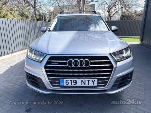 Grey Audi Q7 2017 in Tallinn, with an engine capacity of 3.00 L and mileage of 192 thousand km for 27900 €, photo 3 on AUTOMOTO.COM.LV