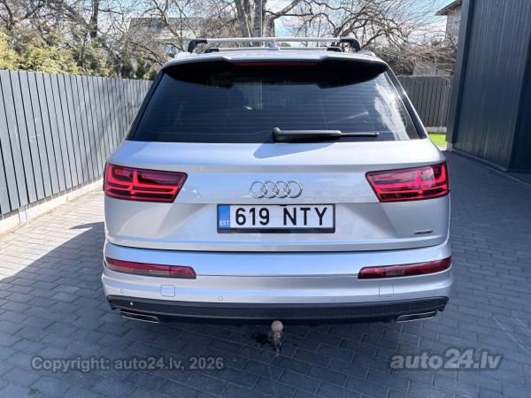 Grey Audi Q7 2017 in Tallinn, with an engine capacity of 3.00 L and mileage of 192 thousand km for 27900 €, photo 5 on AUTOMOTO.COM.LV