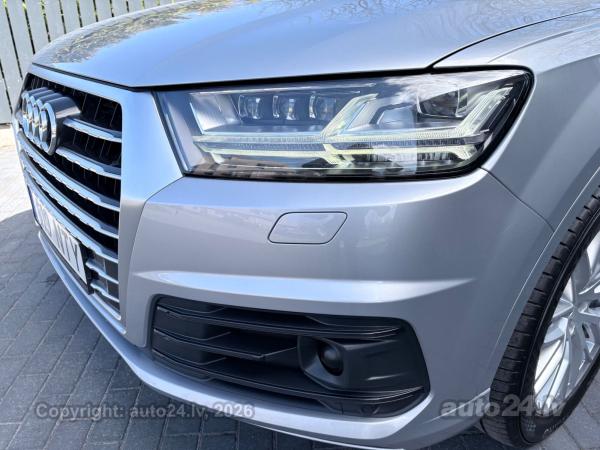 Grey Audi Q7 2017 in Tallinn, with an engine capacity of 3.00 L and mileage of 192 thousand km for 27900 €, photo 10 on AUTOMOTO.COM.LV