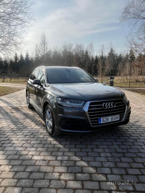 Pelēks Audi Q7 2018 Tallina, ar dzinēja tilpumu 3.00 L un nobraukumu 188 tūkst. km par 29500 €, foto 1 vietnē AUTOMOTO.COM.LV