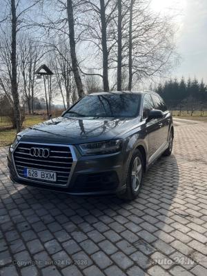 Grey Audi Q7 2018 in Tallinn, with an engine capacity of 3.00 L and mileage of 188 thousand km for 29500 €, photo 2 on AUTOMOTO.COM.LV