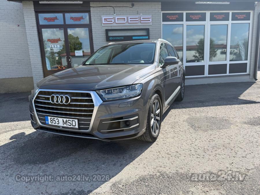Pelēks Audi Q7 2018 Rapla, ar dzinēja tilpumu 3.00 L un nobraukumu 143 tūkst. km par 29900 €, foto 1 vietnē AUTOMOTO.COM.LV