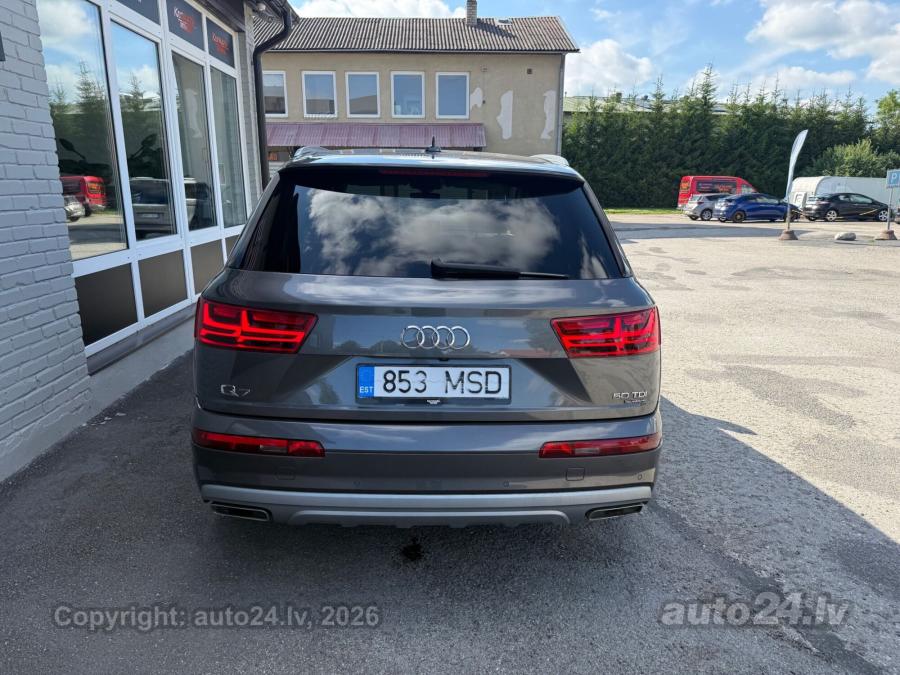 Pelēks Audi Q7 2018 Rapla, ar dzinēja tilpumu 3.00 L un nobraukumu 143 tūkst. km par 29900 €, foto 4 vietnē AUTOMOTO.COM.LV