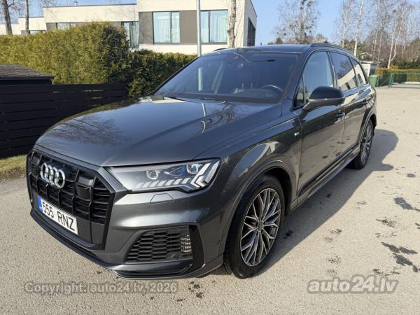 Grey Audi Q7 2020 in Tallinn, with an engine capacity of 3.00 L and mileage of 141 thousand km for 39999 €, photo 2 on AUTOMOTO.COM.LV