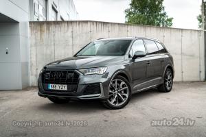 Grey Audi Q7 2020 in Tartu, with an engine capacity of 3.00 L and mileage of 81 thousand km for 52900 €, photo  on AUTOMOTO.COM.LV