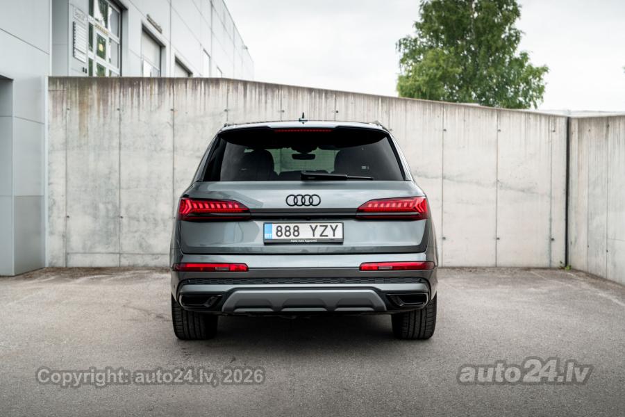 Grey Audi Q7 2020 in Tartu, with an engine capacity of 3.00 L and mileage of 81 thousand km for 52900 €, photo 7 on AUTOMOTO.COM.LV