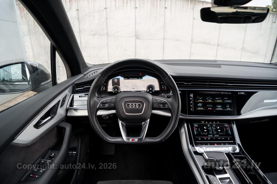 Grey Audi Q7 2020 in Tartu, with an engine capacity of 3.00 L and mileage of 81 thousand km for 52900 €, photo 10 on AUTOMOTO.COM.LV