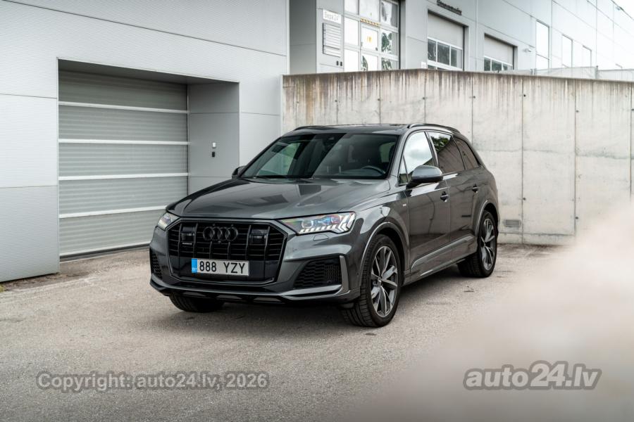 Grey Audi Q7 2020 in Tartu, with an engine capacity of 3.00 L and mileage of 81 thousand km for 52900 €, photo 11 on AUTOMOTO.COM.LV