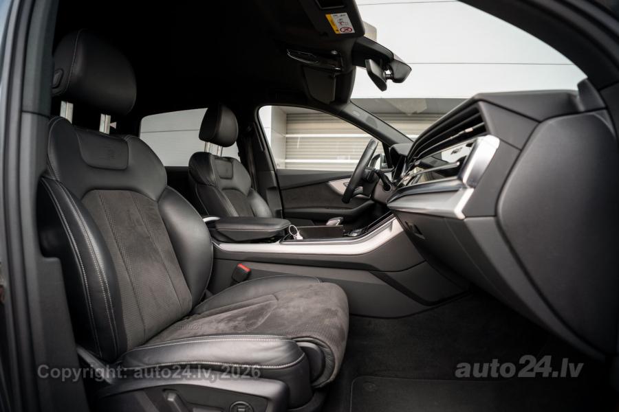 Grey Audi Q7 2020 in Tartu, with an engine capacity of 3.00 L and mileage of 81 thousand km for 52900 €, photo 14 on AUTOMOTO.COM.LV
