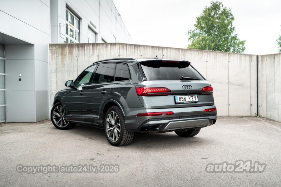 Grey Audi Q7 2020 in Tartu, with an engine capacity of 3.00 L and mileage of 81 thousand km for 52900 €, photo 16 on AUTOMOTO.COM.LV