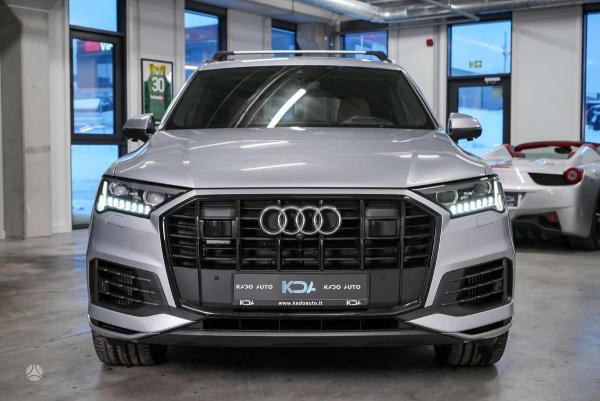 Pelēks Audi Q7 2022 Kauņa, ar dzinēja tilpumu 3.00 L un nobraukumu 80 tūkst. km par 44950 €, foto 3 vietnē AUTOMOTO.COM.LV