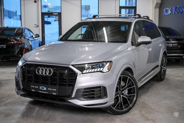 Pelēks Audi Q7 2022 Kauņa, ar dzinēja tilpumu 3.00 L un nobraukumu 80 tūkst. km par 44950 €, foto 5 vietnē AUTOMOTO.COM.LV