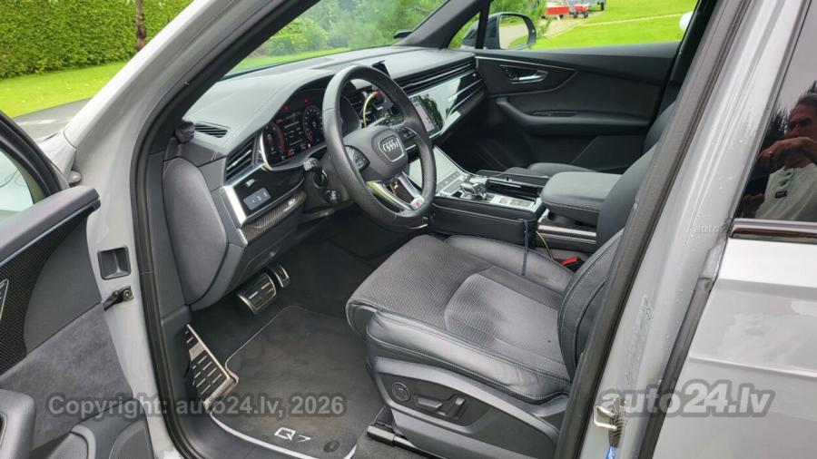 Pelēks Audi Q7 2023 Tallina, ar dzinēja tilpumu 3.00 L un nobraukumu 68 tūkst. km par 54900 €, foto 9 vietnē AUTOMOTO.COM.LV