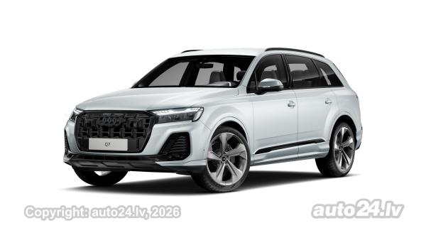 Grey Audi Q7 2024 in Tallinn, with an engine capacity of 3.00 L and mileage of 15 thousand km for 69900 €, photo 3 on AUTOMOTO.COM.LV