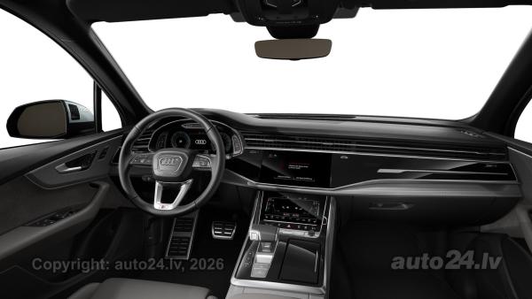 Grey Audi Q7 2024 in Tallinn, with an engine capacity of 3.00 L and mileage of 15 thousand km for 69900 €, photo 8 on AUTOMOTO.COM.LV