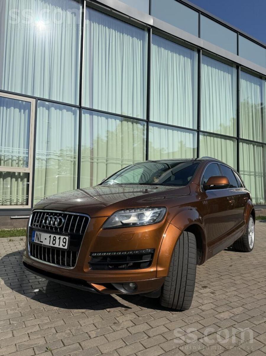 Oranžs Audi Q7 2011 Balvi, ar dzinēja tilpumu 3.00 L un nobraukumu 295 tūkst. km par 14500 €, foto 1 vietnē AUTOMOTO.COM.LV