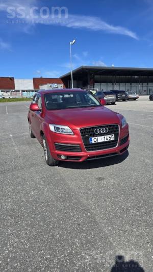 Red Audi Q7 2008 in Limbazi, with an engine capacity of 3.00 L and mileage of 470 thousand km for 5500 €, photo  on AUTOMOTO.COM.LV