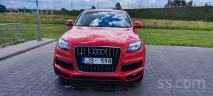 Red Audi Q7 2011 in Jekabpils, with an engine capacity of 3.00 L and mileage of 0 thousand km for 6600 €, photo 1 on AUTOMOTO.COM.LV