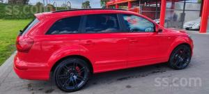 Red Audi Q7 2011 in Jekabpils, with an engine capacity of 3.00 L and mileage of 0 thousand km for 6600 €, photo 3 on AUTOMOTO.COM.LV