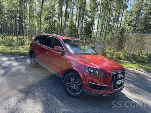 Sarkans Audi Q7 2011 Rīga, ar dzinēja tilpumu 3.00 L un nobraukumu 302 tūkst. km par 8990 €, foto 2 vietnē AUTOMOTO.COM.LV