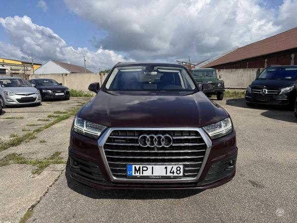 Sarkans Audi Q7 2016 Telšiai, ar dzinēja tilpumu 2.97 L un nobraukumu 254 tūkst. km par 22900 €, foto 3 vietnē AUTOMOTO.COM.LV