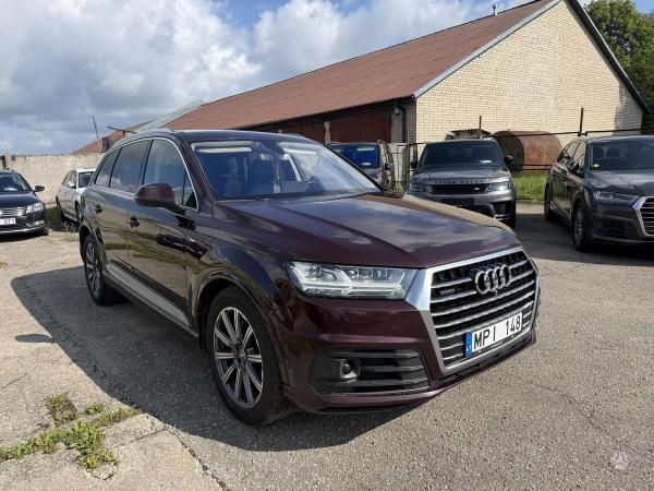 Sarkans Audi Q7 2016 Telšiai, ar dzinēja tilpumu 2.97 L un nobraukumu 254 tūkst. km par 22900 €, foto 4 vietnē AUTOMOTO.COM.LV