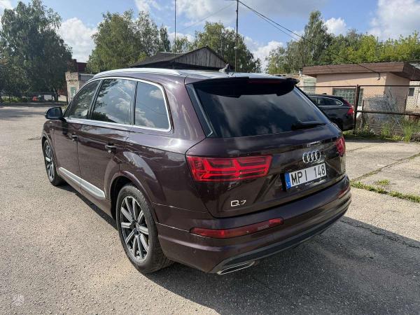 Sarkans Audi Q7 2016 Telšiai, ar dzinēja tilpumu 2.97 L un nobraukumu 254 tūkst. km par 22900 €, foto 8 vietnē AUTOMOTO.COM.LV