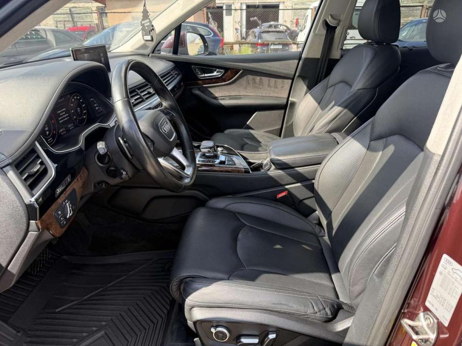 Red Audi Q7 2016 in Telschi, with an engine capacity of 2.97 L and mileage of 254 thousand km for 22900 €, photo 29 on AUTOMOTO.COM.LV