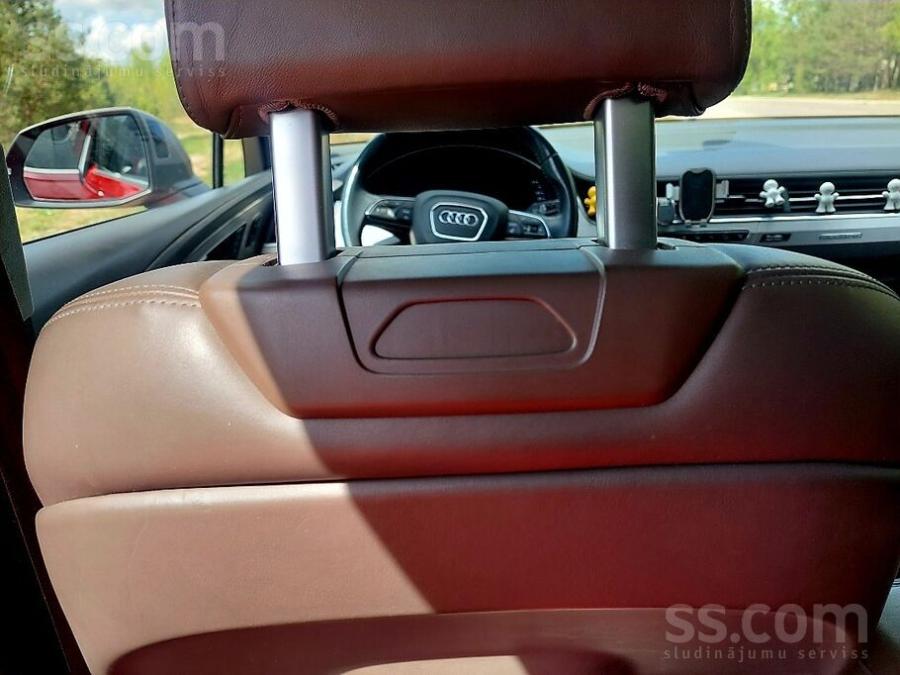 Красный Ауди Ку 7 2017 в Даугавпилс, объемом двигателя 4.00 л и пробегом 252 тыс. км за 28500 €, фото 14 на AUTOMOTO.COM.LV