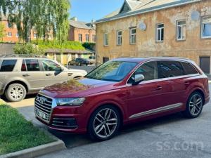 Красный Ауди Ку 7 2017 в Даугавпилс, объемом двигателя 4.00 л и пробегом 252 тыс. км за 28500 €, фото 25 на AUTOMOTO.COM.LV