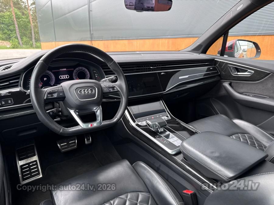Красный Ауди Ку 7 2020 в Таллин, объемом двигателя 3.00 л и пробегом 127 тыс. км за 46900 €, фото 8 на AUTOMOTO.COM.LV